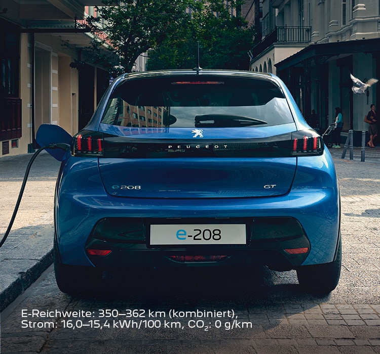Peugeot E 208 Ladeleistung Einstellen