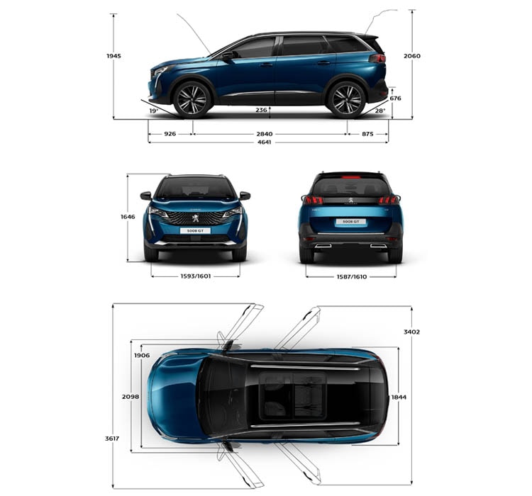 Peugeot 5008 7 Sitzer